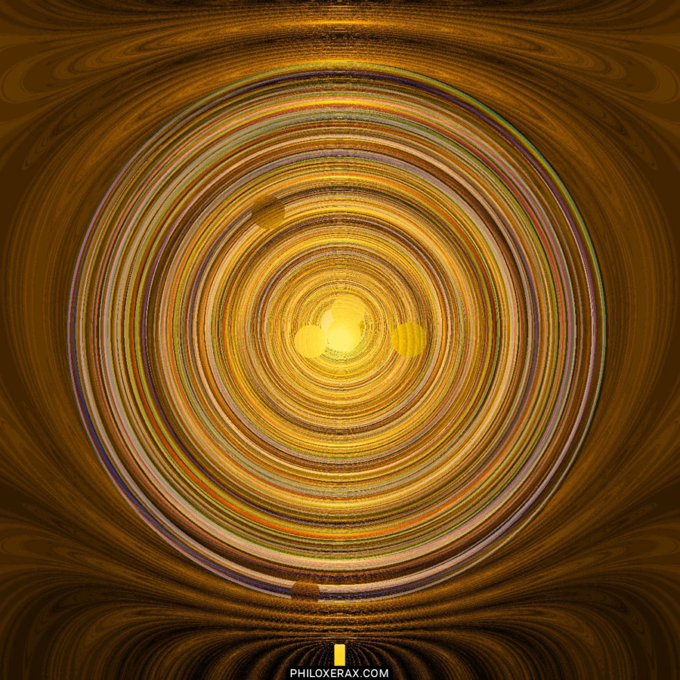Fractal 055 C – Golden Moons